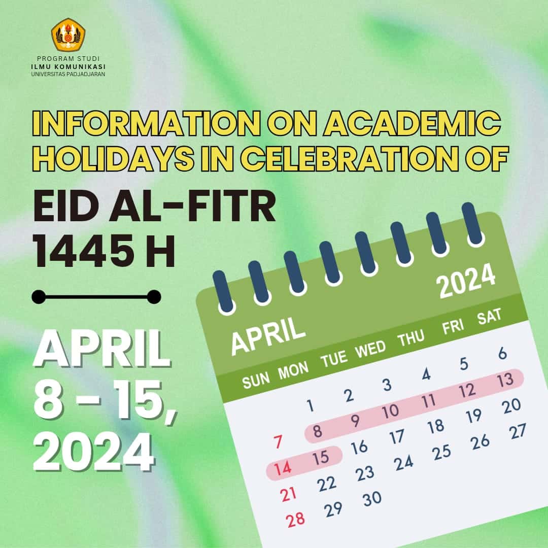 Information on Academic Holidays in Celebration of Eid al-Fitr 1445 H ...
