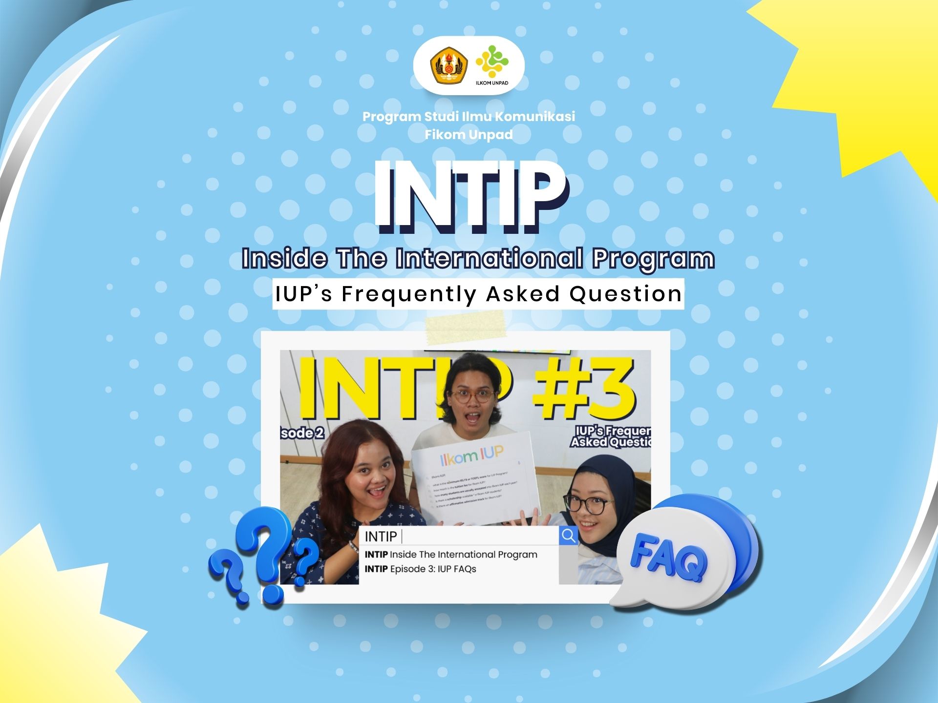 IUP’s Frequently Asked Questions – Communication Science Study Programme